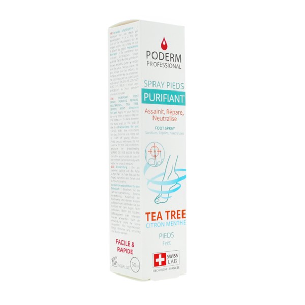 Poderm spray pieds purifiant 50ml - Mycoses, infections
