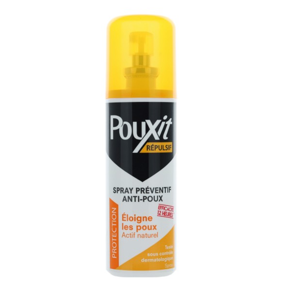Pouxit Répulsif spray 75 ml - Eloigne les poux - Actif naturel