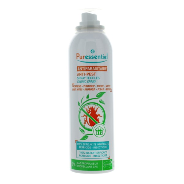 Puressentiel spray antiparasitaire pour textiles 150ml
