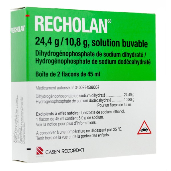 Fleet Phospho-Soda solution buvable 2 x 45 ml - Préparation coloscopie