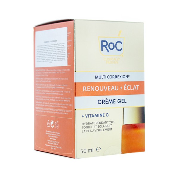 Roc multi correxion crème gel renouveau éclat - Anti âge