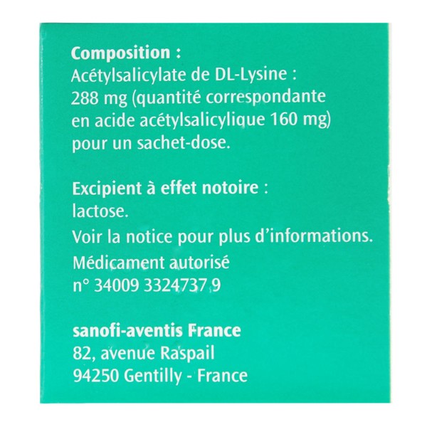 Kardegic 160 mg sachet | Médicament Aspirine | Fluidifiant sanguin