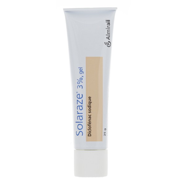 Solaraze 3% gel - Traitement sur ordonnance de la kératose actinique