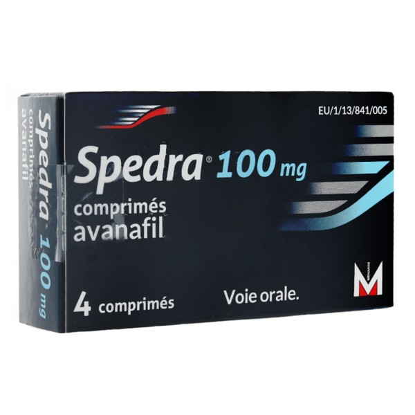 Spedra 100 mg comprimés - Trouble érection - Dysfonction érectile