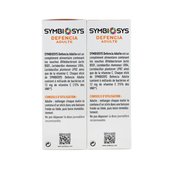 Symbiosys Defencia Adulte sticks - Probiotiques - Immunité