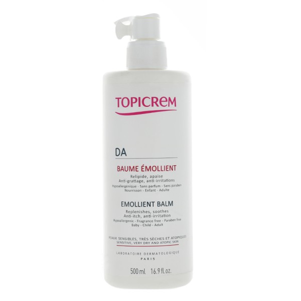 Topicrem DA baume émollient pour peaux atopiques - Dès la naissance