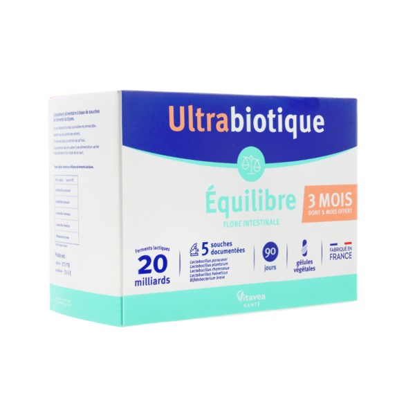 Ultrabiotique Équilibre Flore intestinale Vitavea - Probiotiques