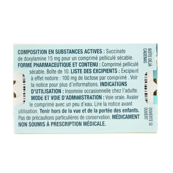 Donormyl comprimés sécables - Médicament pour dormir - Insomnie