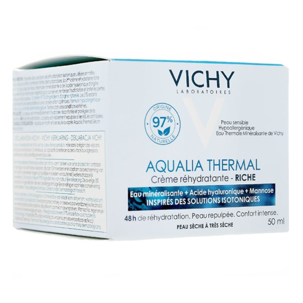 Vichy Aqualia Thermal Crème réhydratante riche - Peau très sèche