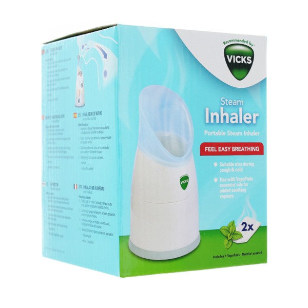 Vicks Steam Inhaler Inhalateur vapeur - Nez bouché, rhume, rhinite