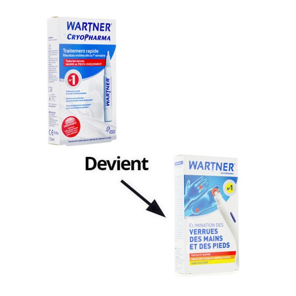 Cryopharma stylo anti-verrues mains et pieds - Traitement verrue
