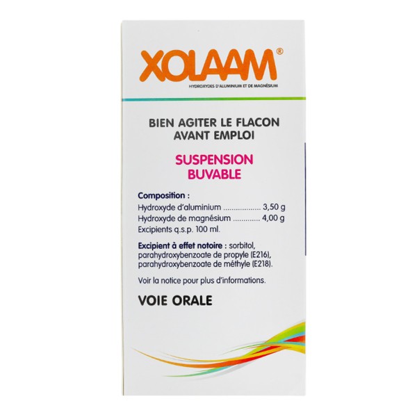 Xolaam sirop - Médicament anti acide contre les brulures d'estomac
