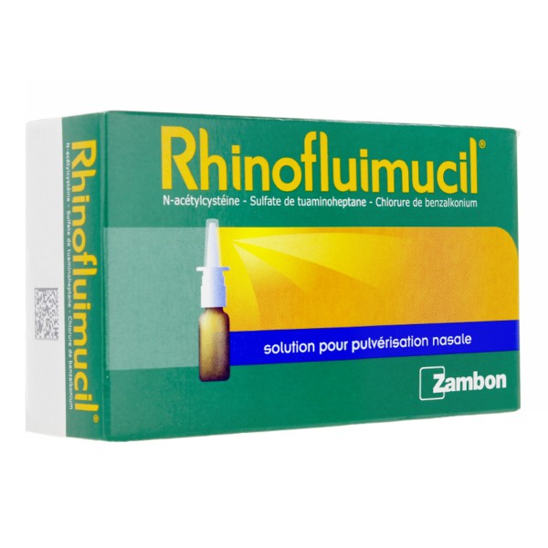 Rhinofluimicil spray nasal - Nez bouché - Traitement du rhume