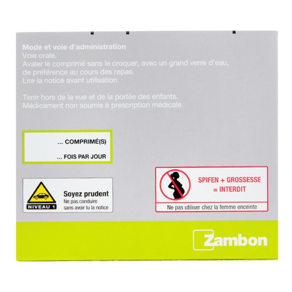 Spifen 200 mg comprimé - Anti inflammatoire - Douleurs et fièvre