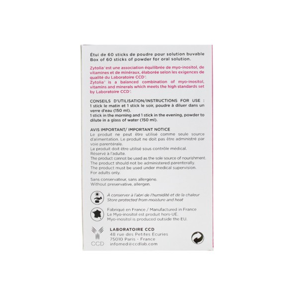 Zytolia syndrome des ovaires polykystiques - Fertilité - SOPK