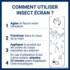 Insect Ecran Moustiques, Guêpes et Frelons - Répulsif peau - DEET