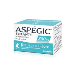 Aspégic 1000 Adulte sachet - Aspirine 1g - Douleurs et fièvre