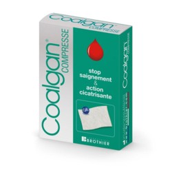 Coalgan poudre hémostatique - Arrêt rapide du saignement - Coupures
