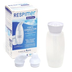 Respimer Netiflow sachets pour irrigation nasale - Lavage nez bouché
