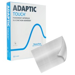 Pansement interface et tulle gras pour soigner les plaies