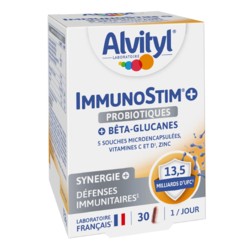 Immunostim : probiotiques pour flore intestinale et défenses immunitaires