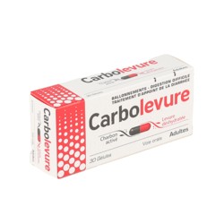 Carbosymag gélule - Medicament anti Ballonnement, gaz intestinaux