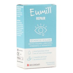 Eumill Yeux rouges et irrités gouttes oculaires unidoses - Apaisantes