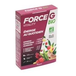 Force G Bio stimulant performances physiques ampoules Vitavea - Fatigue