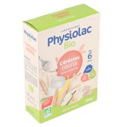 Physiolac Bio Céréales Nuit - Bébé dès 4 mois - Plantes Sommeil