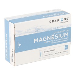 Uvimag B6 ampoule buvable - Carence en magnésium - Fatigue, nervosité