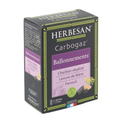 Carbosymag gélule - Medicament anti Ballonnement, gaz intestinaux