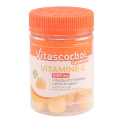 Vitascorbol C1000 Vitamine C comprimés à croquer - Fatigue, immunité