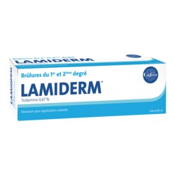 Crème cicatrisante brûlure et pommade pour soigner coup de soleil