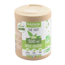 Thé vert Bio en feuilles Nat et Form Tisane - Antioxydant, minceur