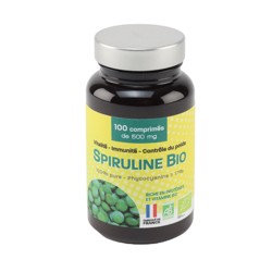 Spiruline bio en pharmacie : achat poudre, comprimé, gélule