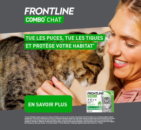 Produit vétérinaire pour chat - Anti puces, digestion, pelage, aliment