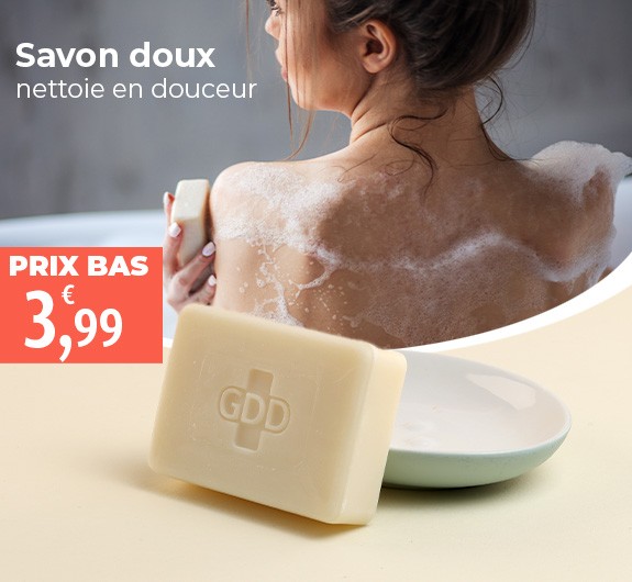 Savon pharmacie : achat en ligne savon doux, pH neutre, dermatologique