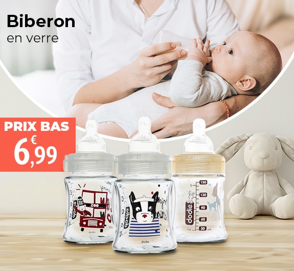 Biberon en verre : Achat de biberons pour bébé en pharmacie