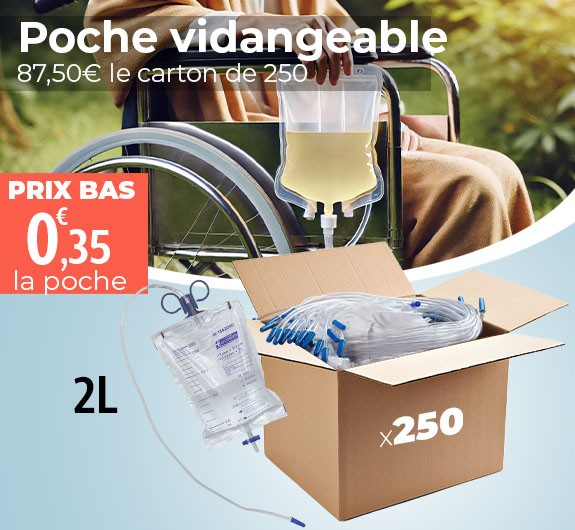 Poche à urine, sonde urinaire | Incontinence - Achat en ligne